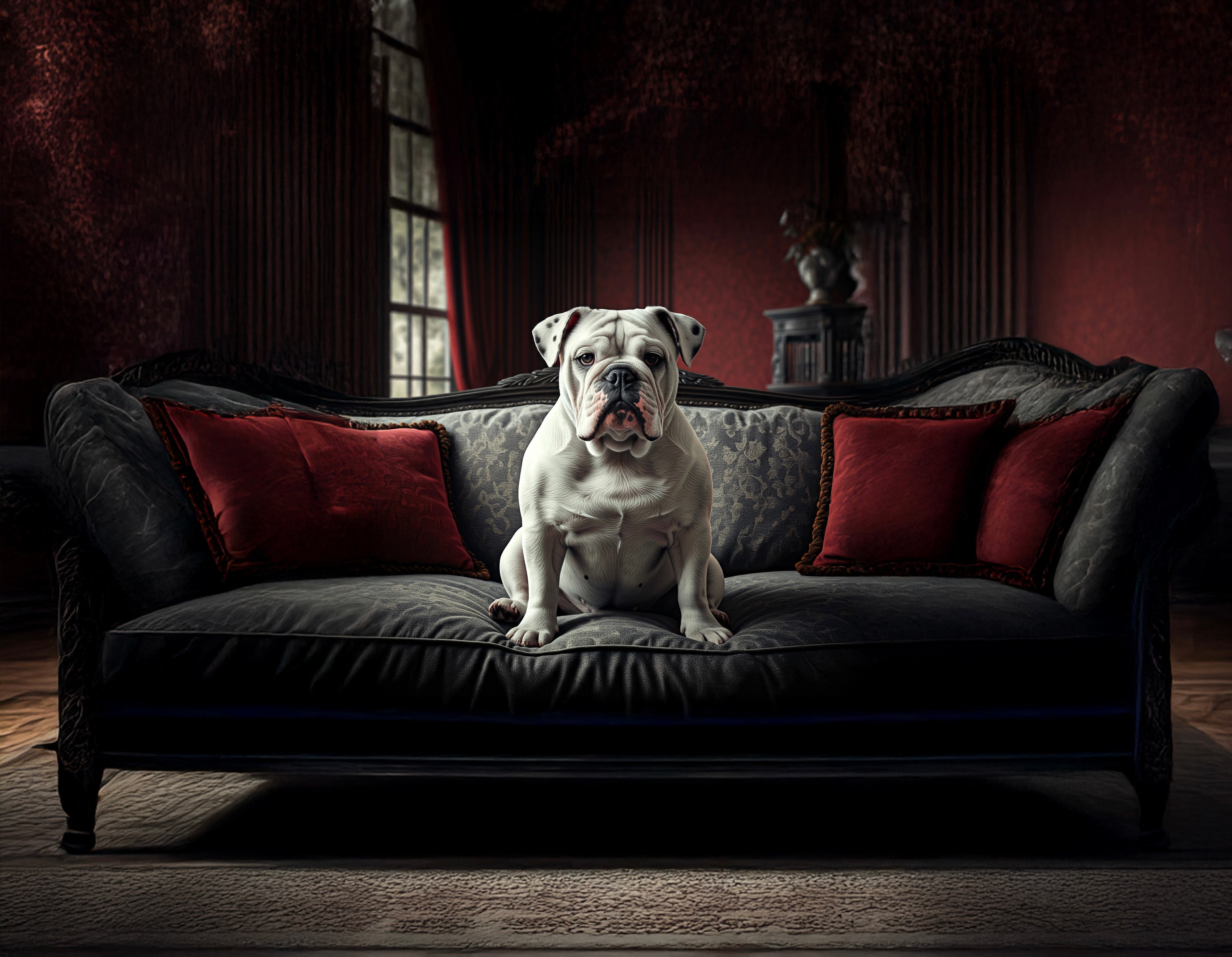The Athens Room | Red & Black Luxury Home Decor | Poshidora – poshidora